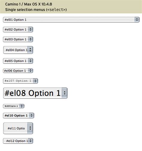 Styling Single Selection Menu Controls Select Elements With Css 456