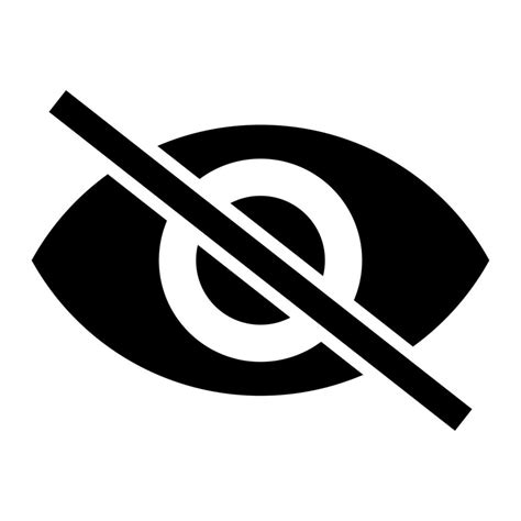 Visible Invisible Icon