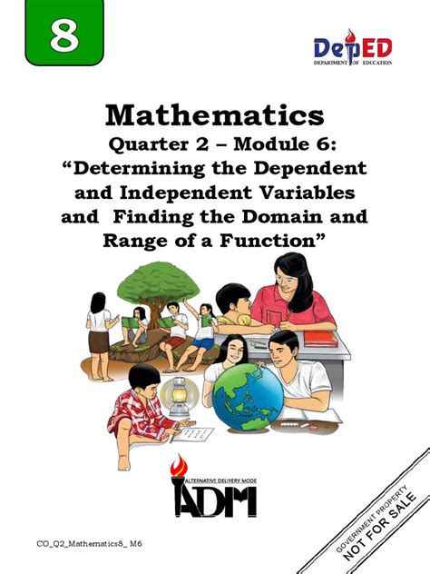 math8 q2 mod6 determining the dependent and independent variables