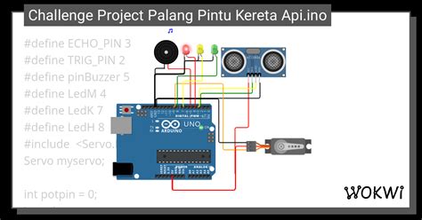 Challenge Project Palang Pintu Kereta O Wokwi Esp32 Stm32 Arduino Simulator