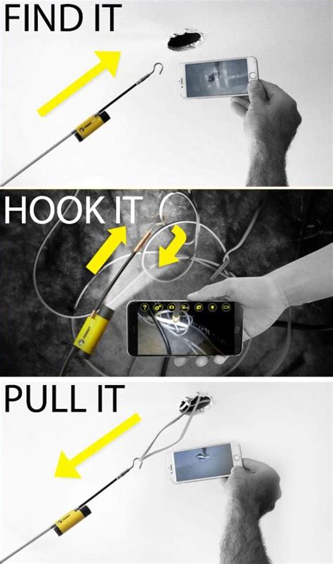 Ferret Wi Fi Wireless Inspection Camera And Cable Pulling Tool