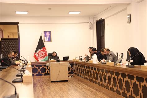 جلسۀ آنلاین 07 30 روز پنج‌شنبه، 2 دلو 1399 با مسوولان مراکز شهر کابل هیأت رهبری ادارۀ ملی