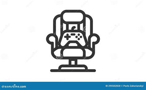 Minimal Gaming Symbol Stream Modern Games Wireless Controller Icon