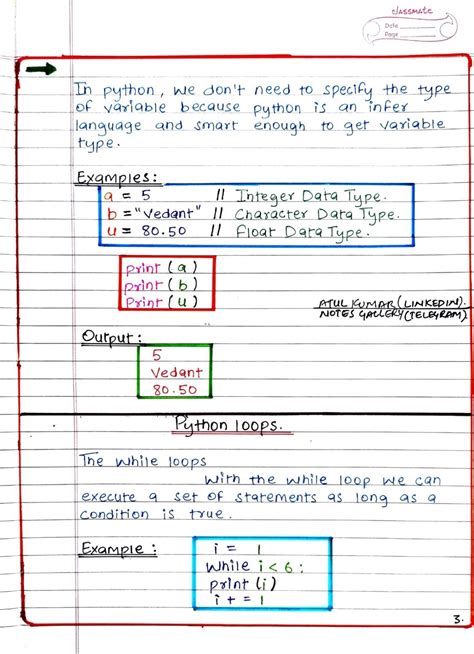 Basic Python Handwritten Pdf Connect 4 Techs