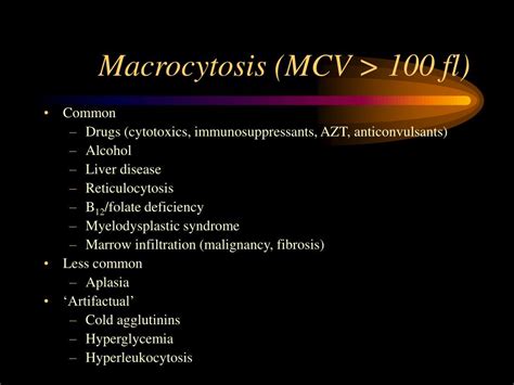 Ppt Update On Approach To Anemia Powerpoint Presentation Free