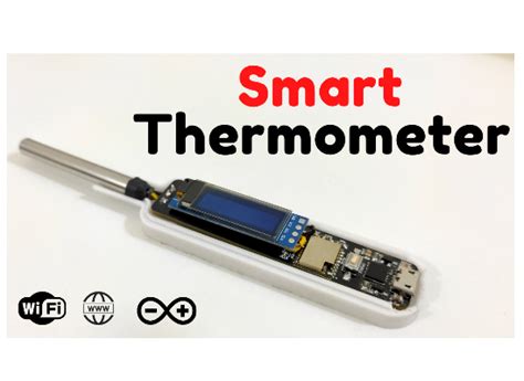 Smart Thermometer V2 Using Esp 01f Share Project Pcbway