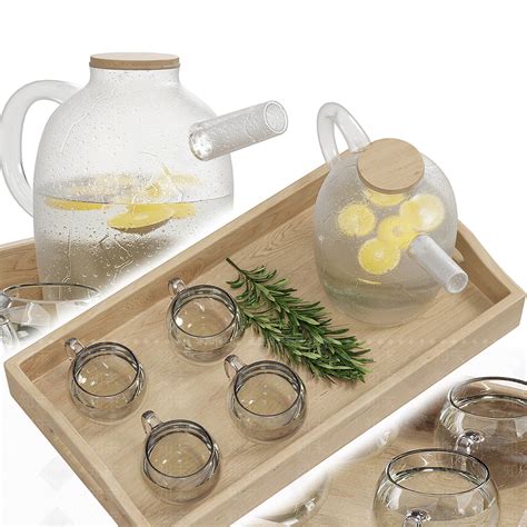 现代茶具3d模型下载【id 1144121625】 知末3d模型网