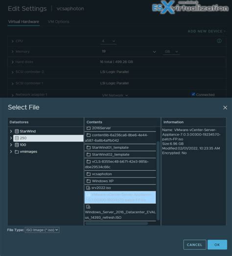 How To Upgrade VMware VCSA Offline Via Patch ISO ESX Virtualization