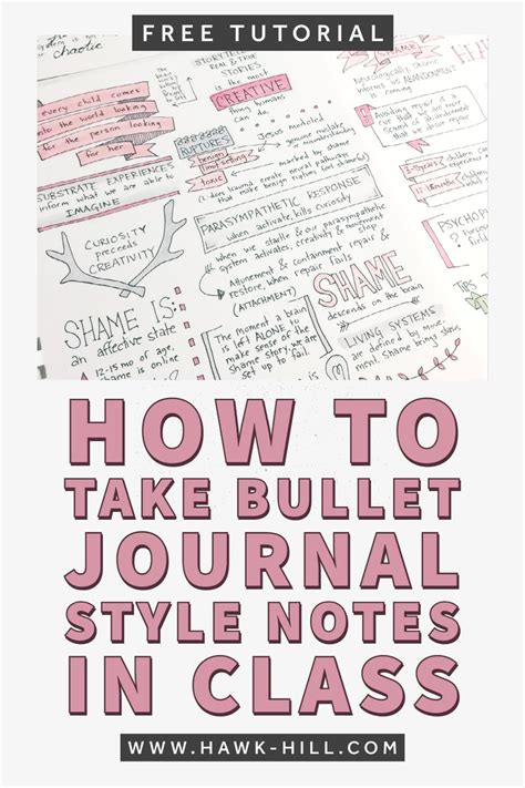Note Taking Bullet Style Artofit