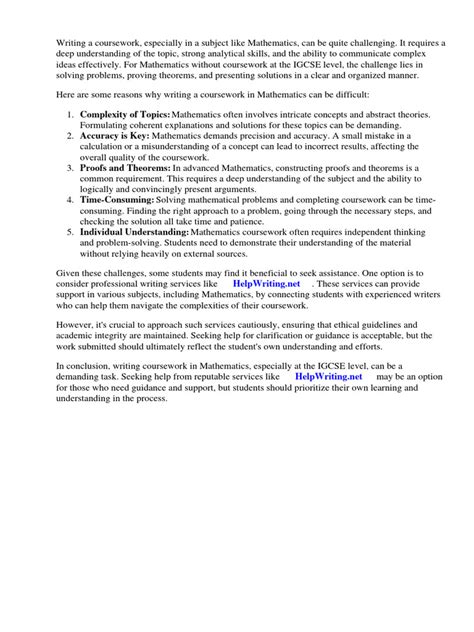 Mathematics Without Coursework Igcse Pdf Mathematics Theorem