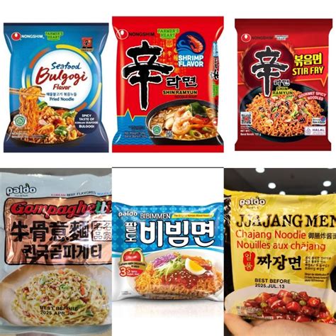 Jual Mie Korea Instant Noodles Ramen Ramyun Halal Shopee Indonesia