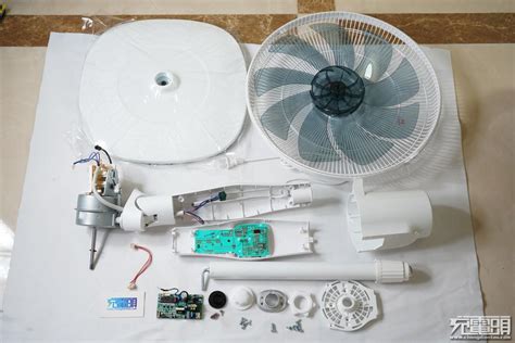 风扇拆解图 风扇拆解 手持风扇拆解 大山谷图库