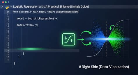 Python Logistic Regression Binary Classification Sinhala Ml