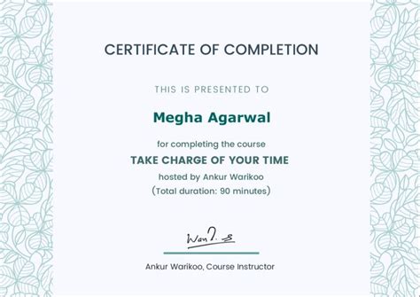 Megha Agarwal On Linkedin Coursecompletion Skilldevelopment