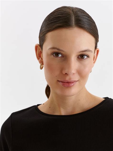 Черна класическа тениска с къс ръкав Trendo Bg