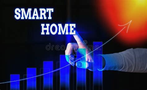 Conceptual Hand Writing Showing Smart Home Business Photo Showcasing Automation System Control