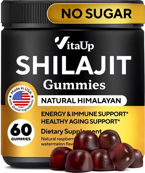 Xara Shilajit Pure Himalayan Shilajit Gummies For Men Xara