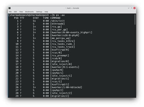 How To Display Process Information On A Linux System With The Ps Command