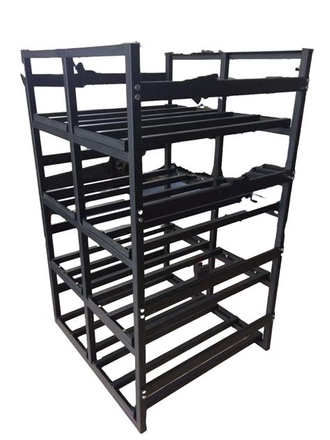 Sheet Metal Display Rack For Energy Storage Batteries Customized