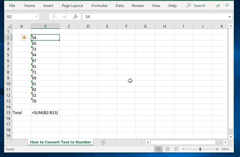 4 Ways To Convert Text To Number In Excel