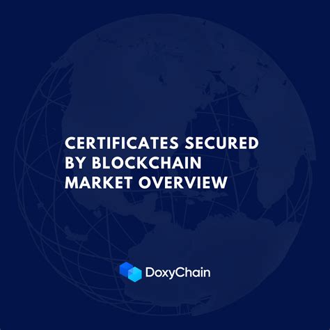Certificates Secured By Blockchain Market Overview