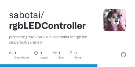 Github Sabotai Rgbledcontroller Processing Arduino Visual Controller For Rgb Led Strips Bulbs