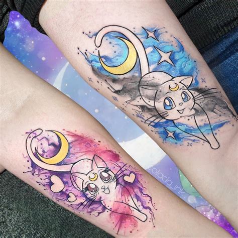 Sailor Moon Luna Tattoo