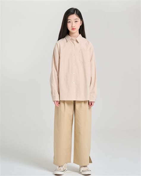 미니로이 망고 팬츠 여유있는 핏과 길이감으로 편안하게 입기 좋은 배기핏 밴딩 팬츠 유행에 구애받지않는 기본템 미니로이 Miniroi 주니어 초딩 초3