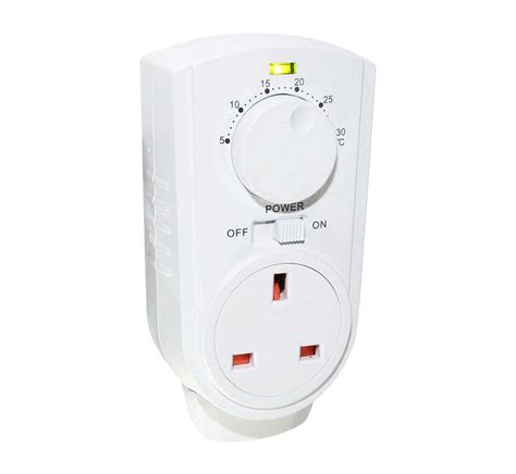 Analogue Plug In Thermostat Low Energy Supermarket