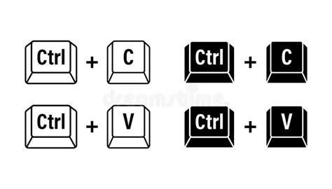 Keyboard Interface Type Typing Blue Infographics Template 5 Steps Vector Line Icon Template