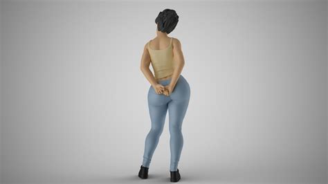 Jester Girl 3d Model 3d Printable Cgtrader