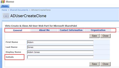 Integration With Virto Ad User Service Virtosoftware Guides And Docs
