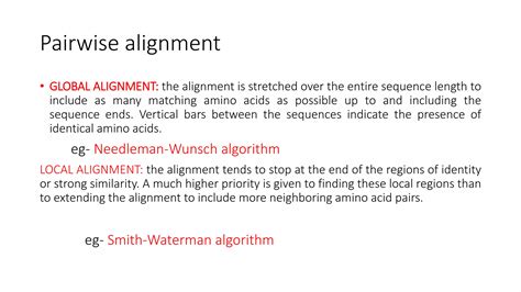 Multiple Sequence Alignment Pptx Databases Computer Software And Applications