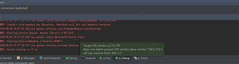 Target Jre Version 17079 Does Not Match Project Jdk Version Java Version 180171