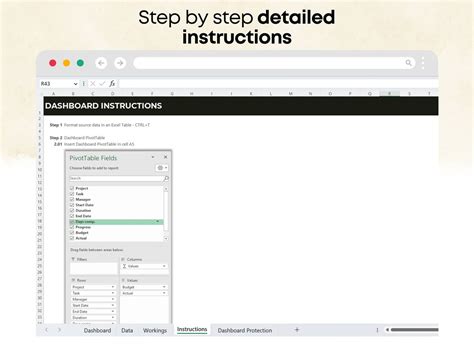Project Management Dashboard Excel Template Project Manager Tool Project Tracker Excel