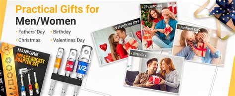 Socket Adapter Set Tools For Men Tools Impact Drill Adapter Extension Christmas Stocking