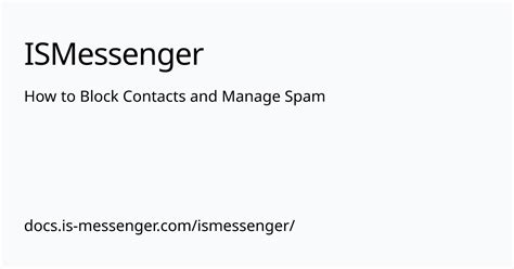 How To Block Contacts And Manage Spam UCal