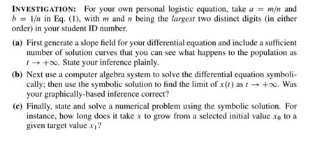 Solved Complete The Three Investigation Tasks Above Through
