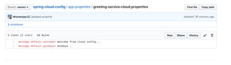 Spring Boot Configuring Properties