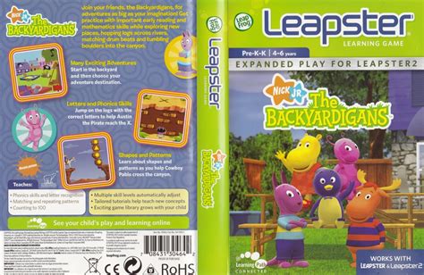 The Backyardigans Leapster 2006 Pre K To K 708431304642 Ebay