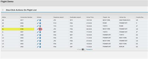 One Click Actions In List Uibb Sapcodes