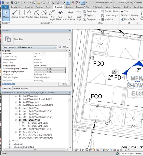Different Level Of Detail On Dependent View Vs Overall View Autodesk