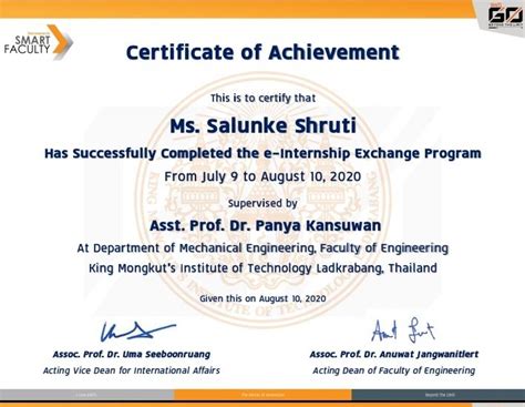 shruti salunke on linkedin internship project
