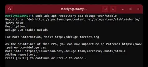 How To Install Deluge BitTorrent Client In Ubuntu LTS FOSTips