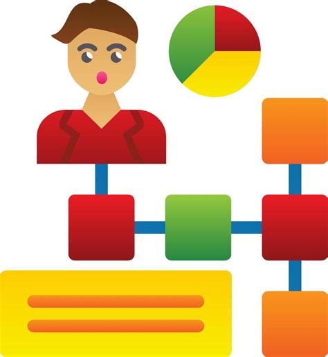 Organization Chart Vector Icon Design 16304739 Vector Art At Vecteezy