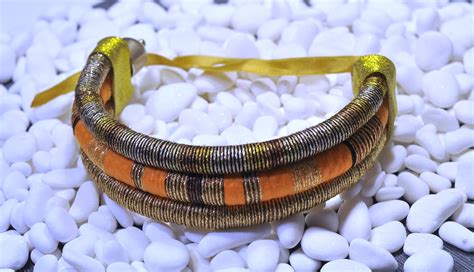 African Choker Necklace African Jewelry Ethnic Jewelry Rope Etsy