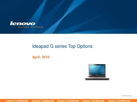 Ppt Ideapad G Series Top Options Powerpoint Presentation Free Download Id