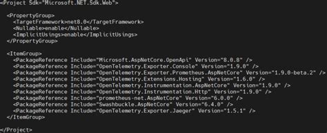 Metrics And Tracing For Net App Using Opentelemetry Jaeger And Prometheus