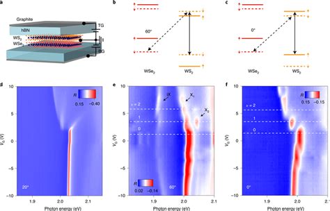 Doping Dependent Reflectance Contrast Spectrum Of Wse2ws2 Bilayers A