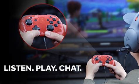 Vivox Introduces The New Nintendo Switch Controller That Supports Voice Chat In Game Mxdwn Games